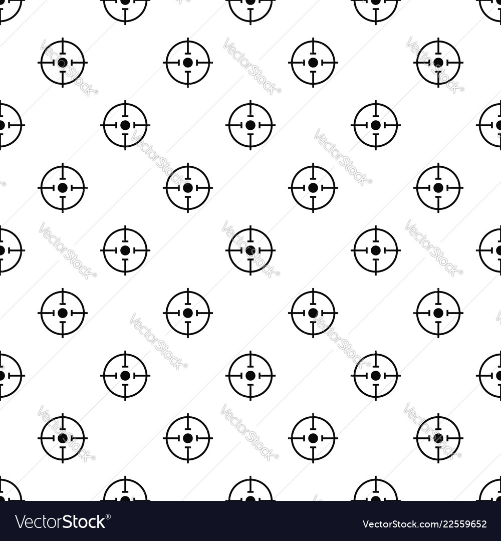 Important target pattern seamless Royalty Free Vector Image