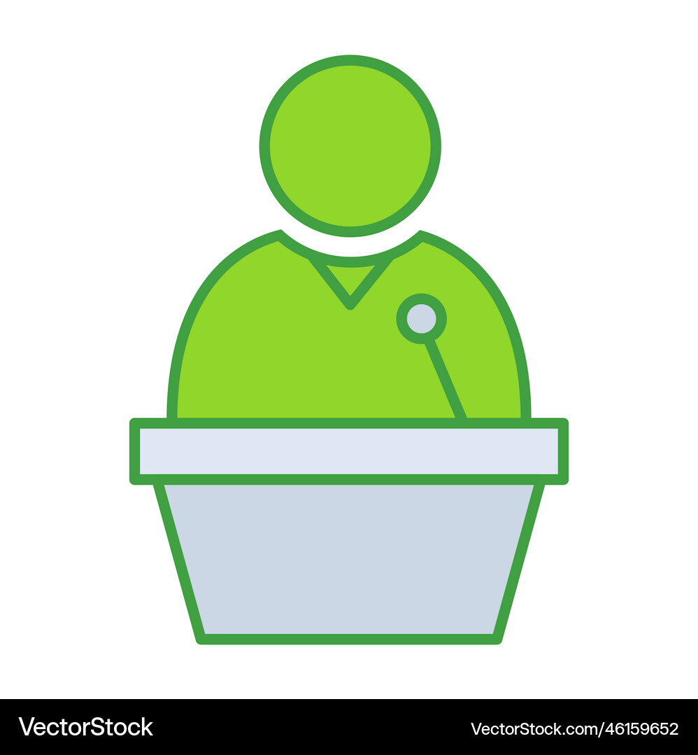 Leader business icon collection with green Vector Image