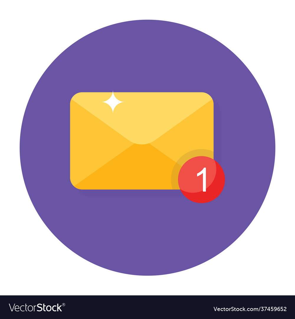 Unread mail Royalty Free Vector Image - VectorStock