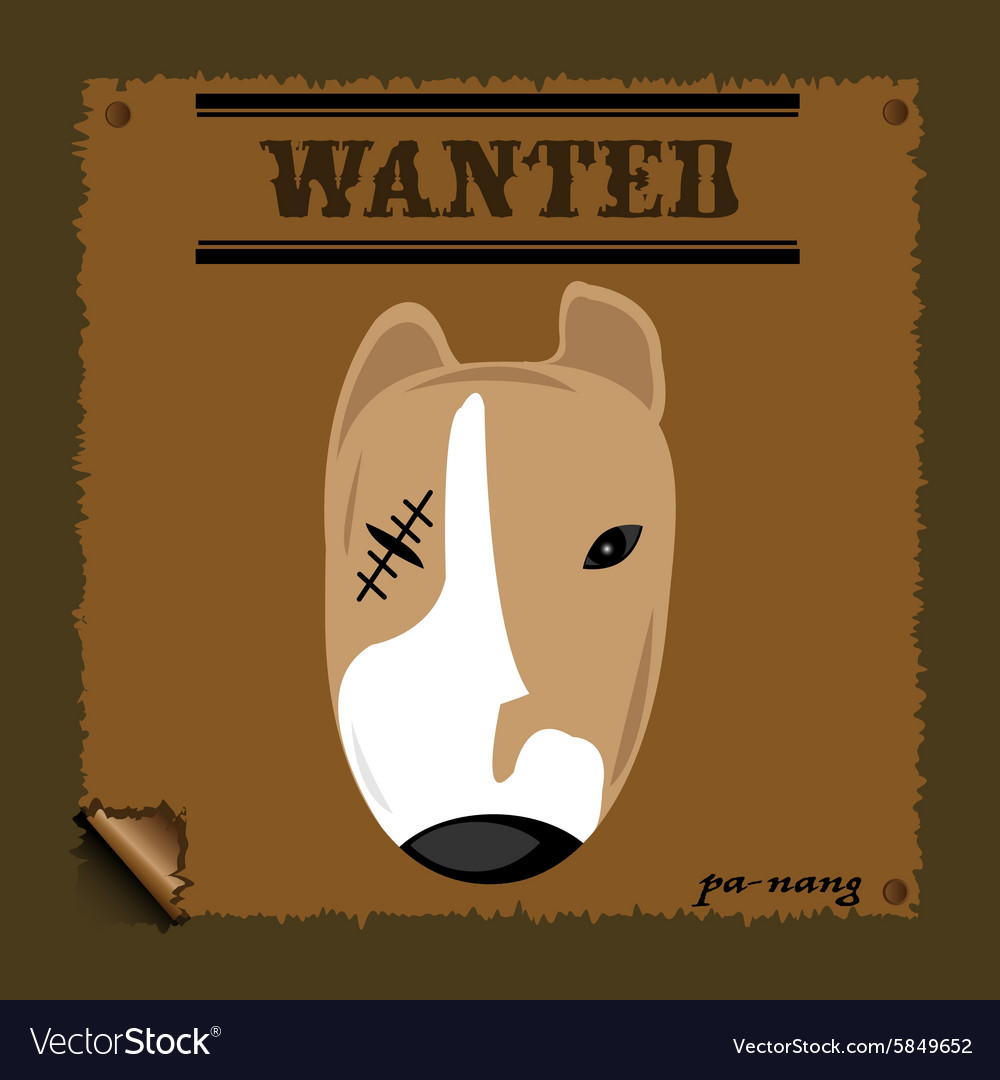 Wanted Royalty Free Vector Image - VectorStock
