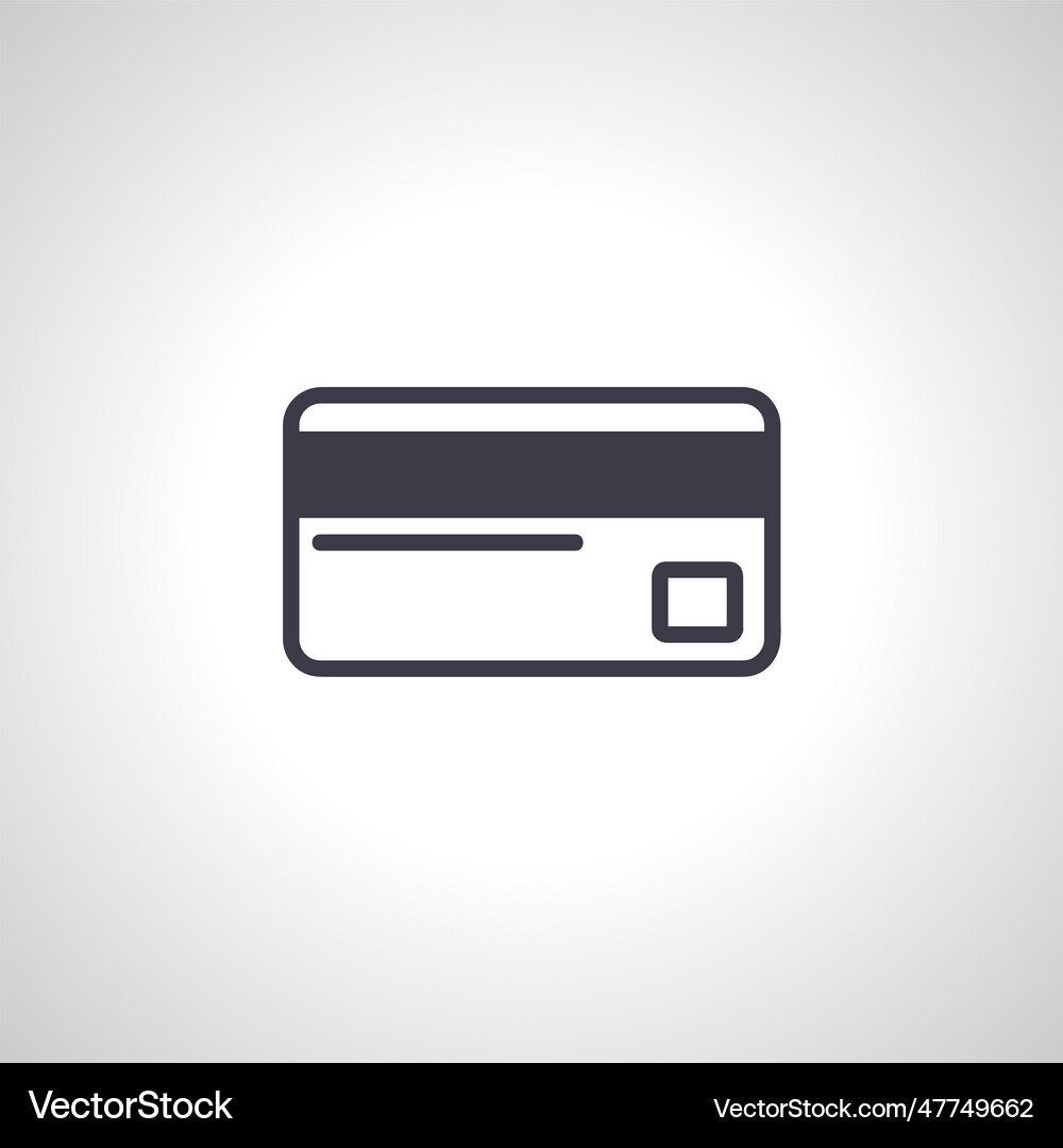 Credit card icon debit payment icon Royalty Free Vector