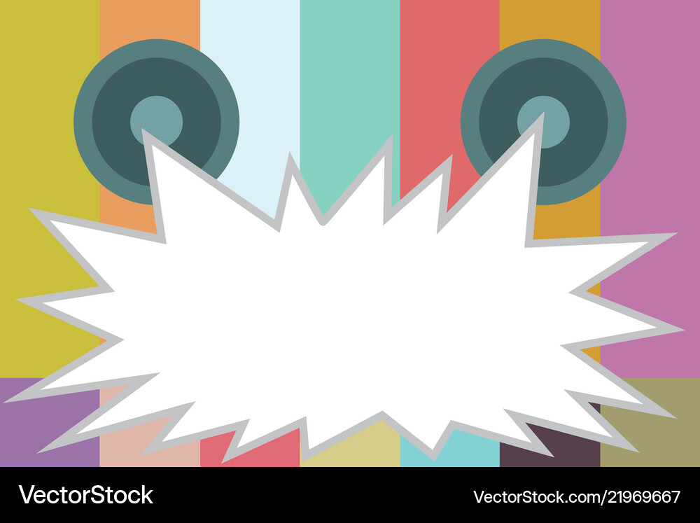 Flat design business empty Royalty Free Vector Image