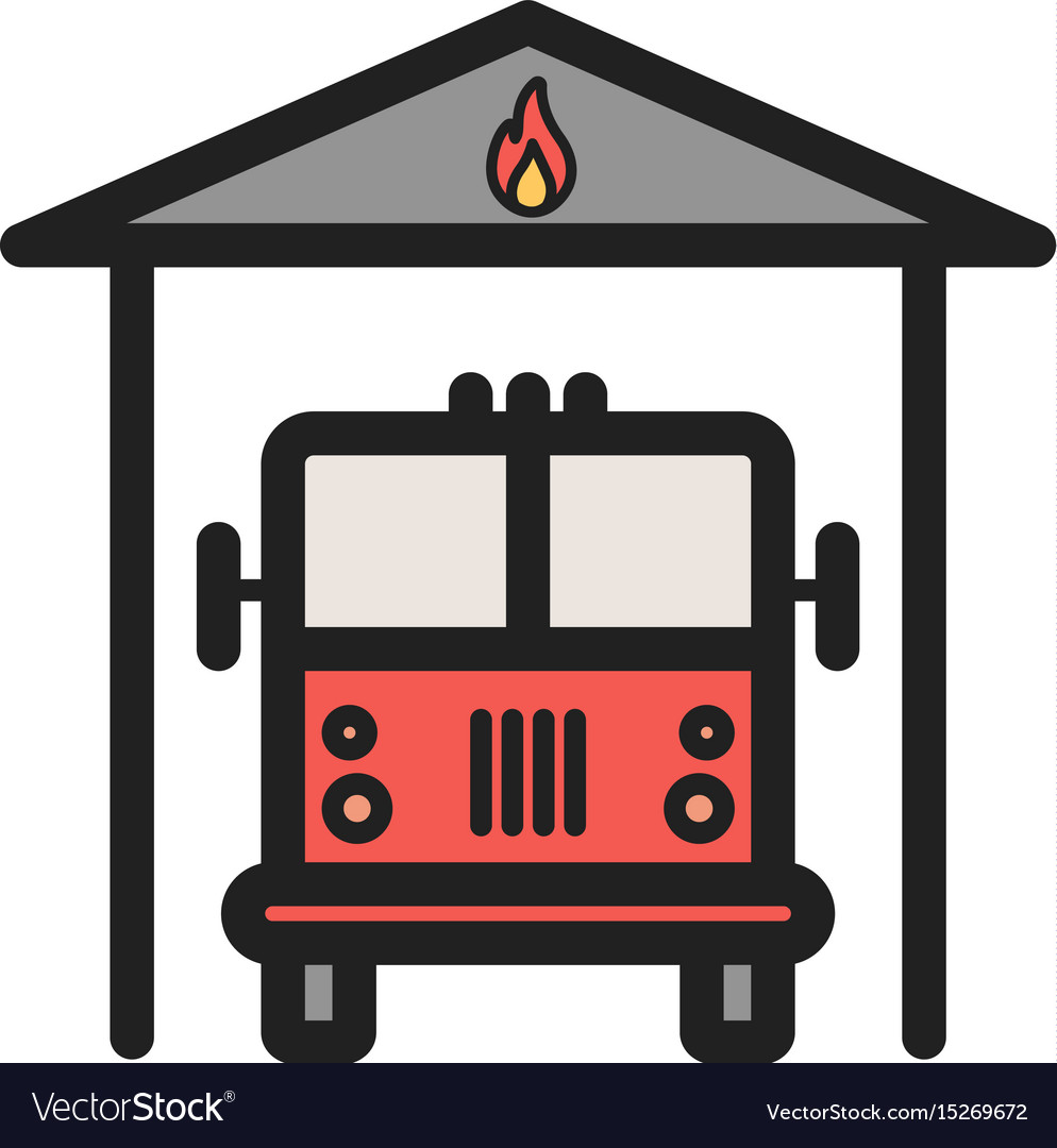 Fire brigade Royalty Free Vector Image - VectorStock