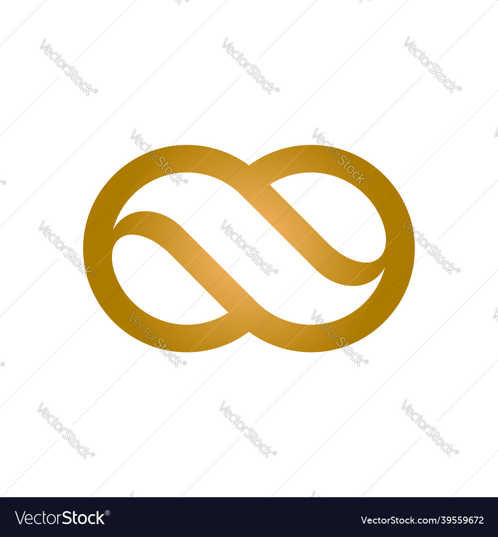 Elegant Infinity Symbol Clip Art