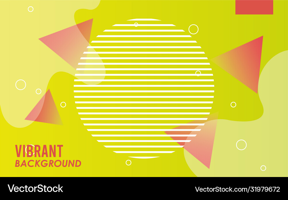 Vibrant colors and dinamic background Royalty Free Vector