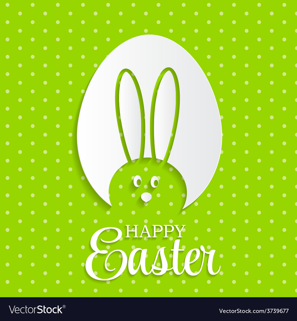Happy easter background Royalty Free Vector Image