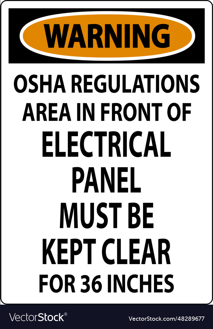 Osha Warning Signs