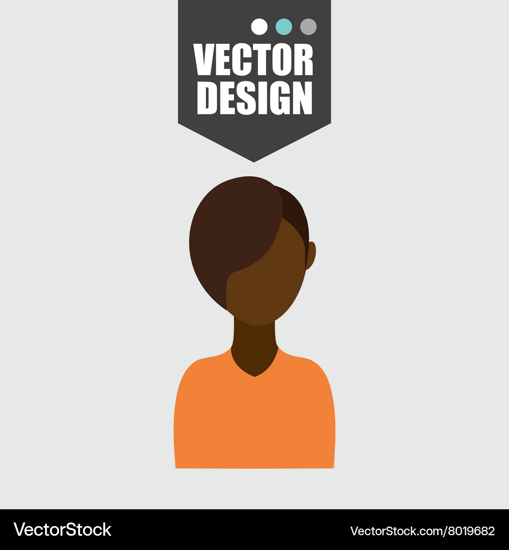 Avatar icon design Royalty Free Vector Image - VectorStock