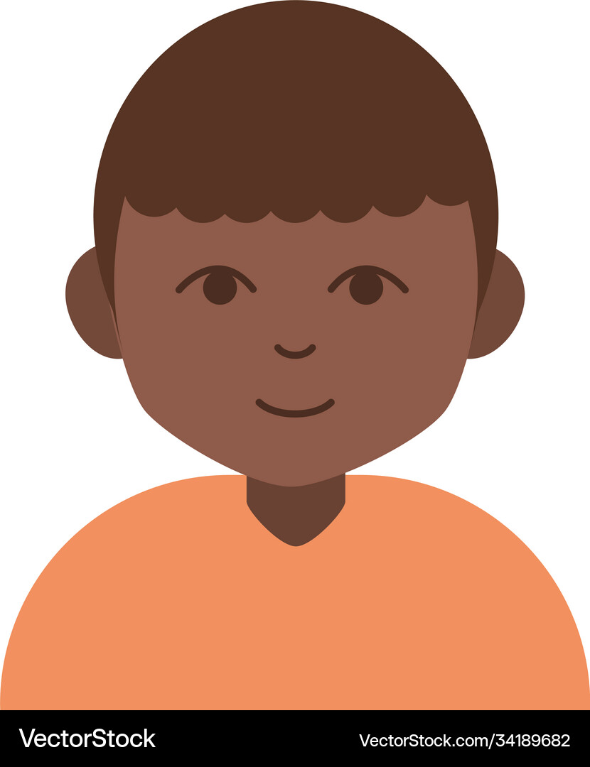 Hindu boy cartoon character flat icon Royalty Free Vector