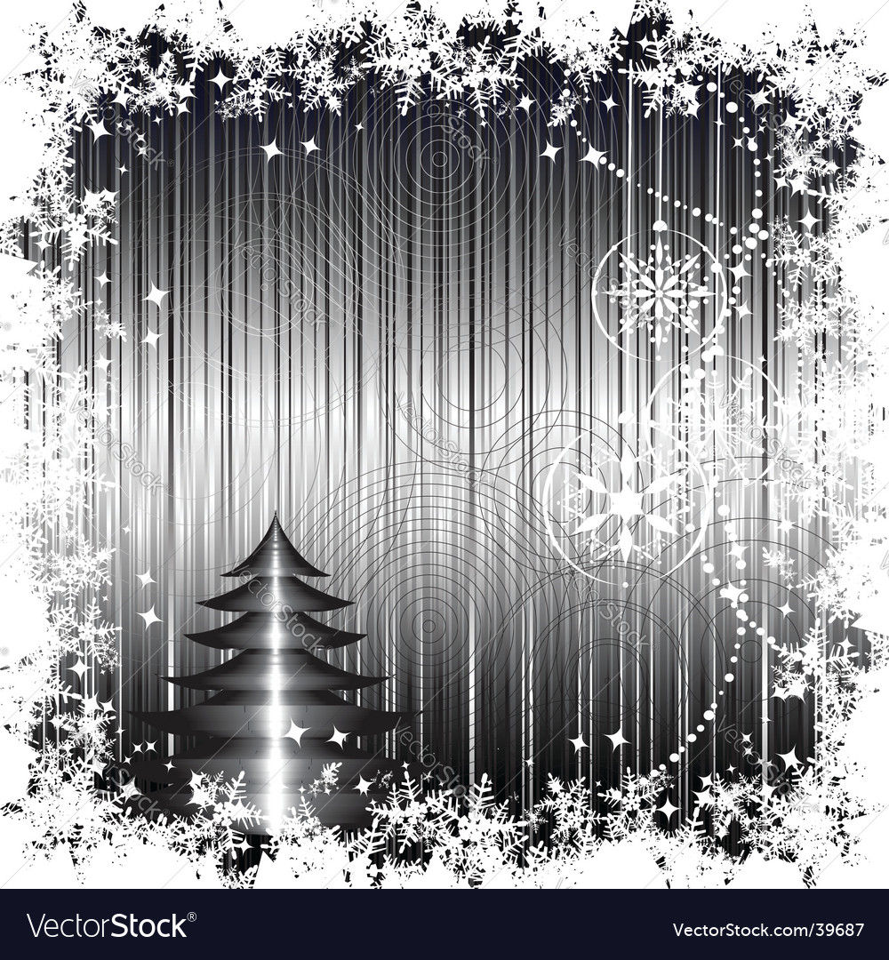 Christmas retro Royalty Free Vector Image - VectorStock