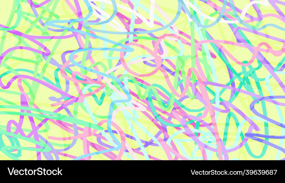 Drawn doodle doodles contemporary modern trendy Vector Image