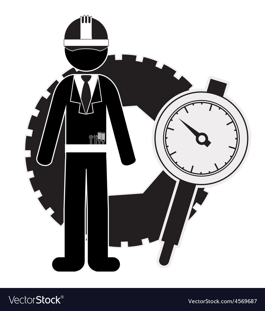 Engineer design Royalty Free Vector Image - VectorStock