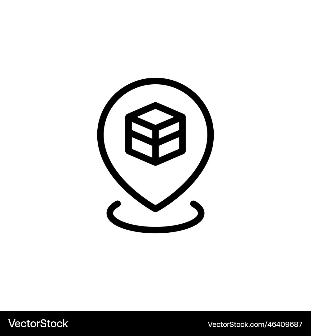 Qibla icon islamic perfect to logo Royalty Free Vector Image