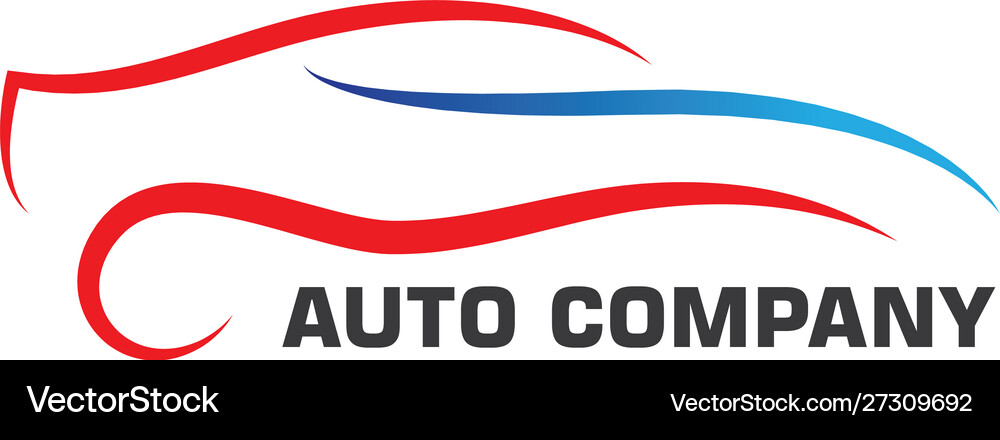 Cars icon logo template Royalty Free Vector Image