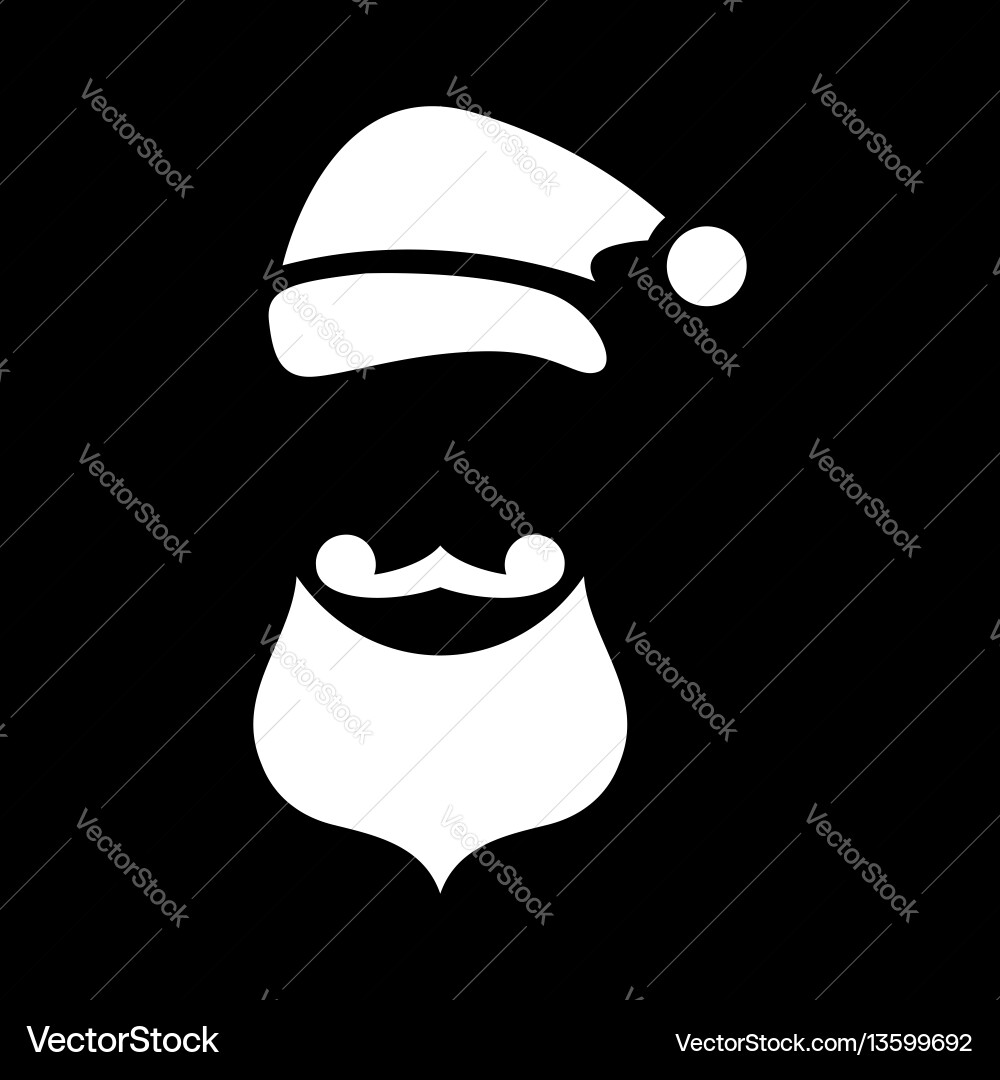 Christmas costume icon simple style Royalty Free Vector