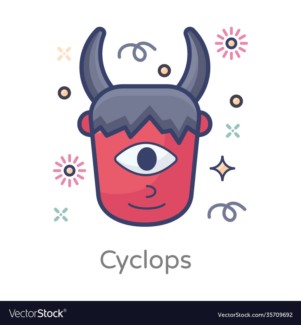 Cyclops Royalty Free Vector Image - VectorStock