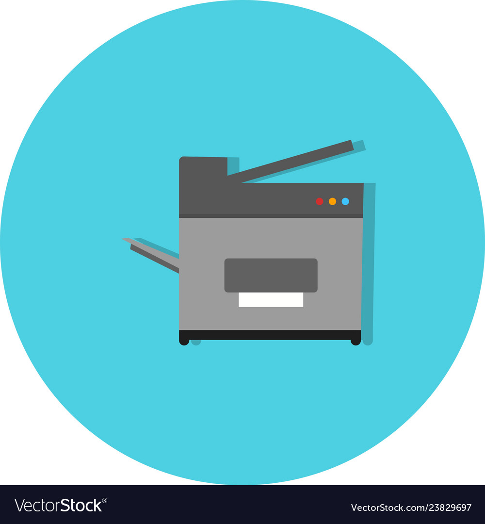 Copy machine icon Royalty Free Vector Image - VectorStock