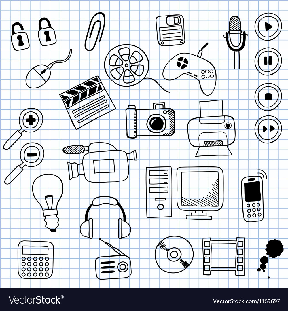 Electronics Royalty Free Vector Image - VectorStock