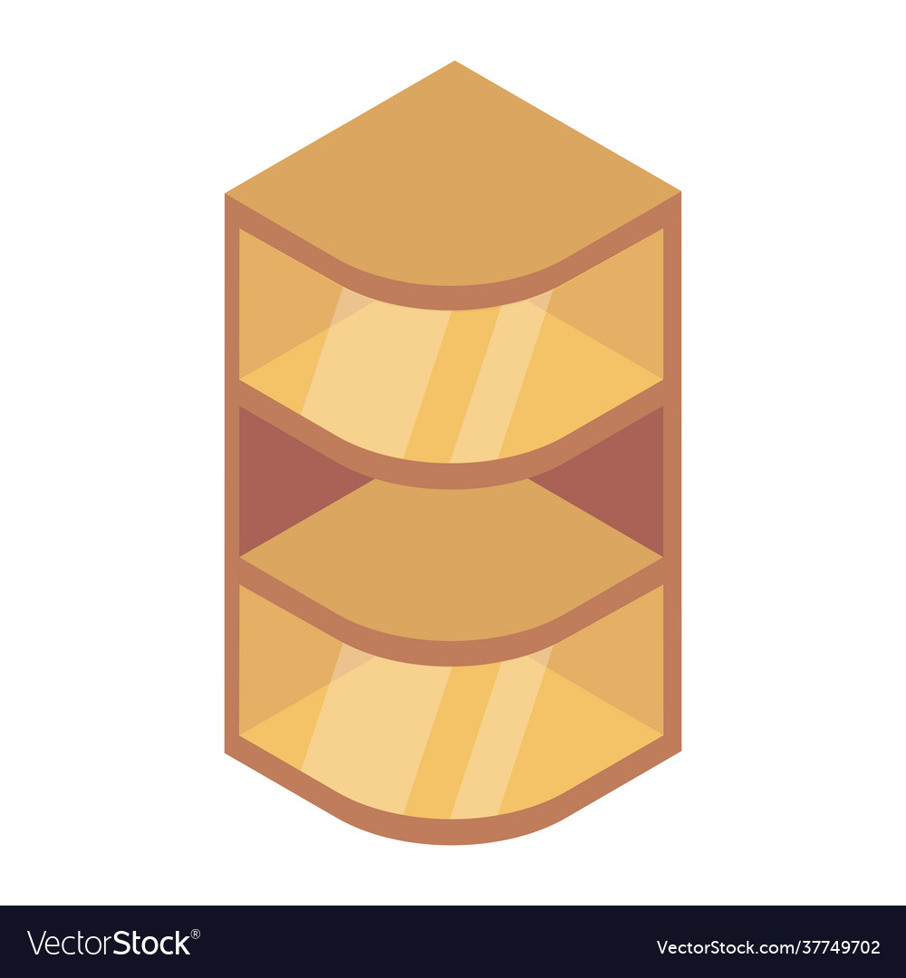 Corner rack Royalty Free Vector Image - VectorStock