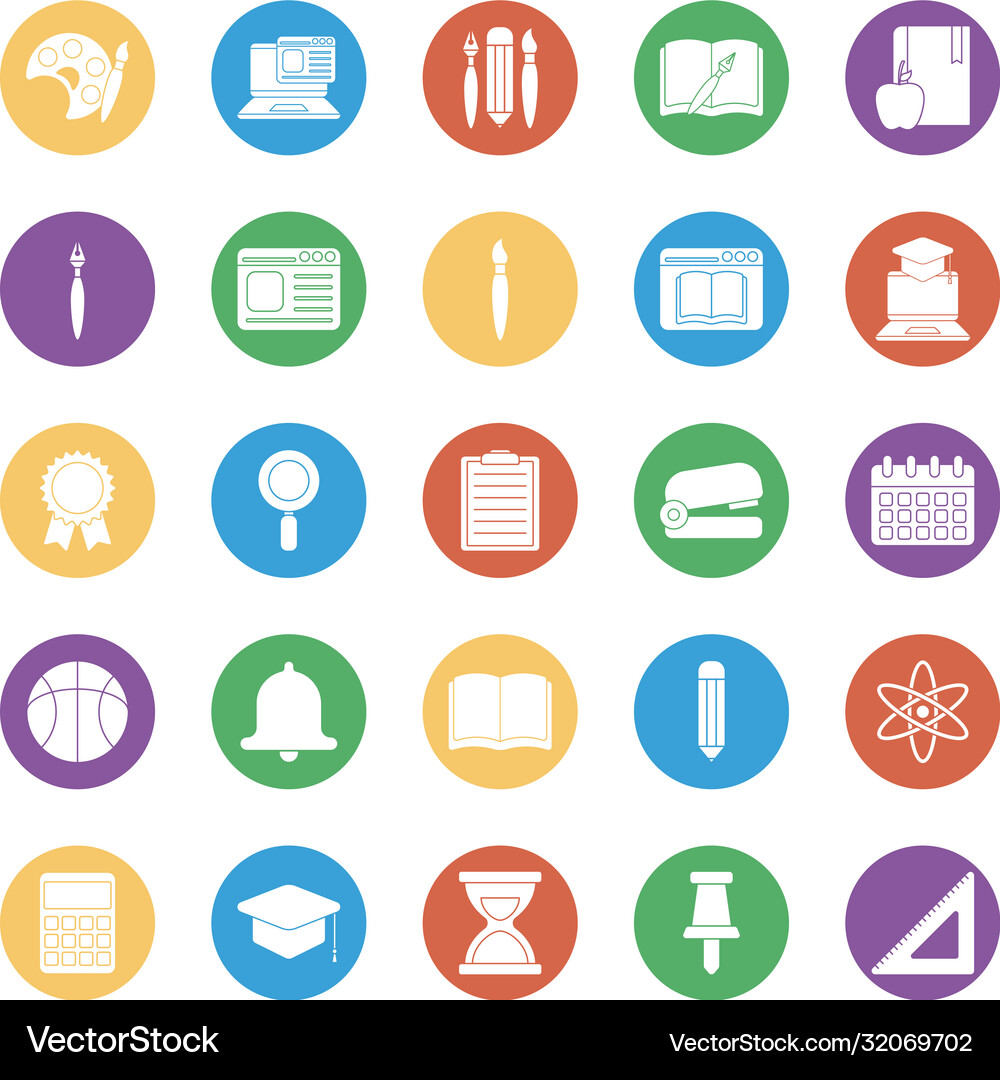 Education school and university block style icon Vector Image