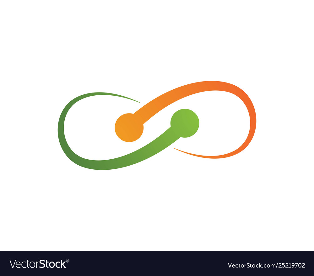 Infinity design Royalty Free Vector Image - VectorStock