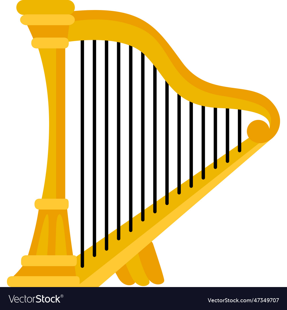 Harp clipart Royalty Free Vector Image - VectorStock