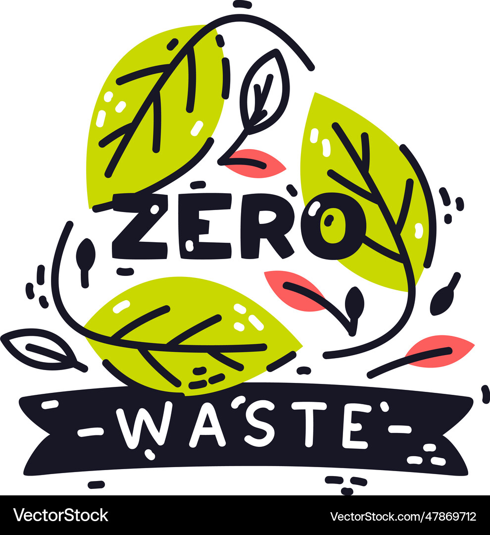 Eco friendly badge and ecology emblem Royalty Free Vector