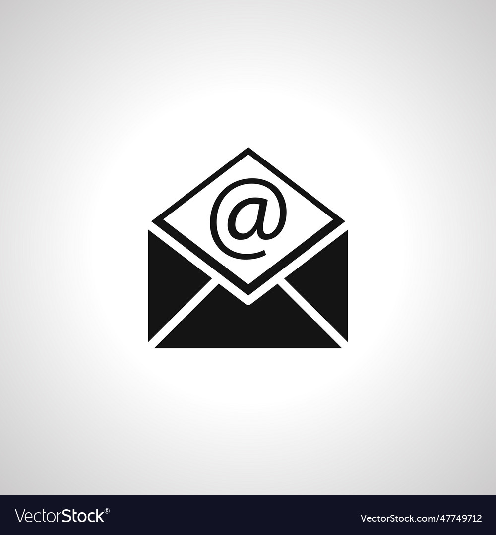 Envelope e-mail icon Royalty Free Vector Image