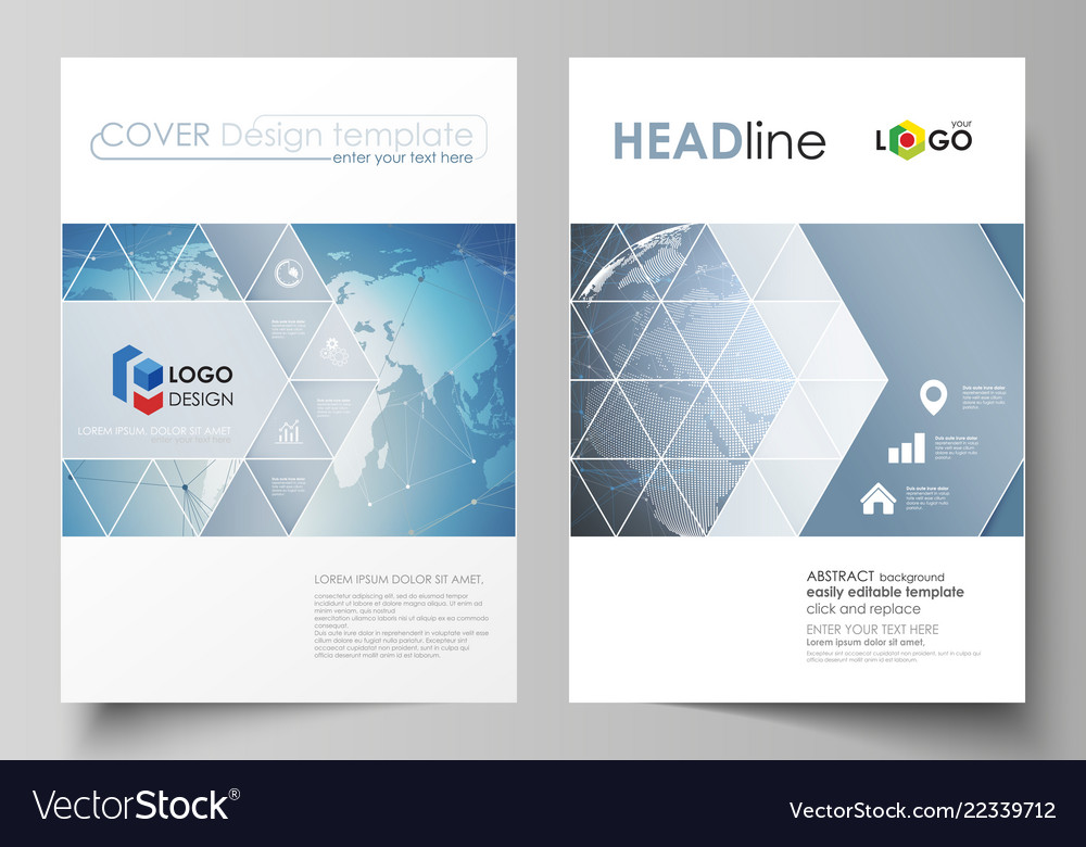 The editable layout Royalty Free Vector Image - VectorStock