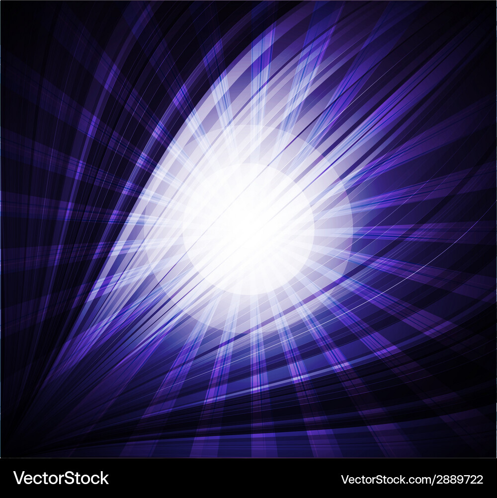Abstract blue background beautiful rays of light Vector Image