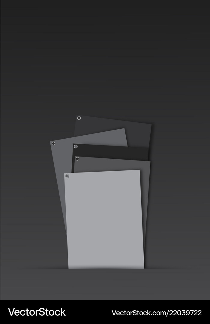 Abstract business cards spread out randomly Vector Image