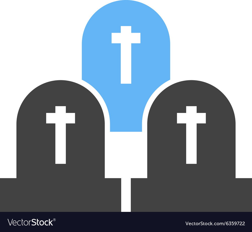 Graveyard Royalty Free Vector Image - VectorStock