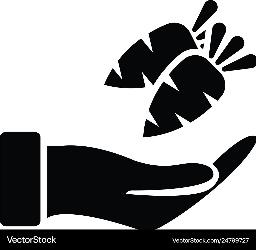 Food care icon Royalty Free Vector Image - VectorStock