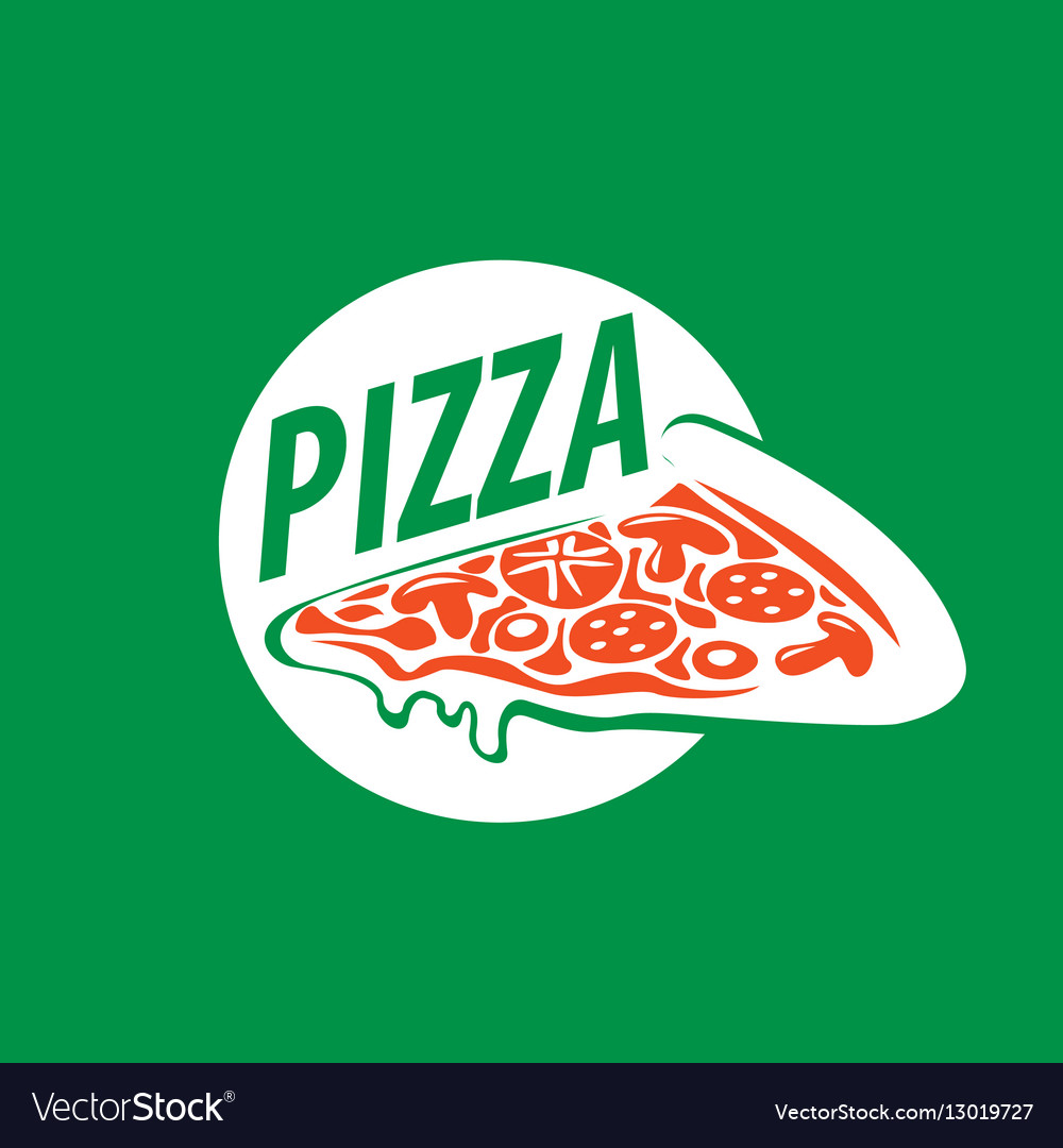 Pizza logo Royalty Free Vector Image - VectorStock