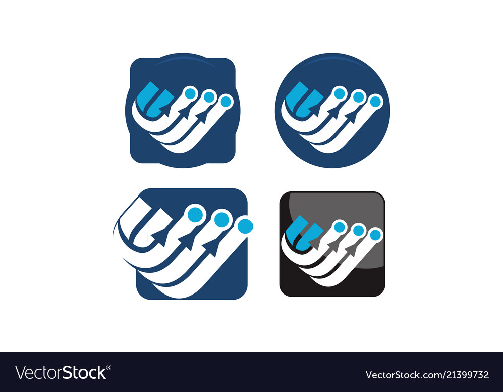 It technology transfer set Royalty Free Vector Image