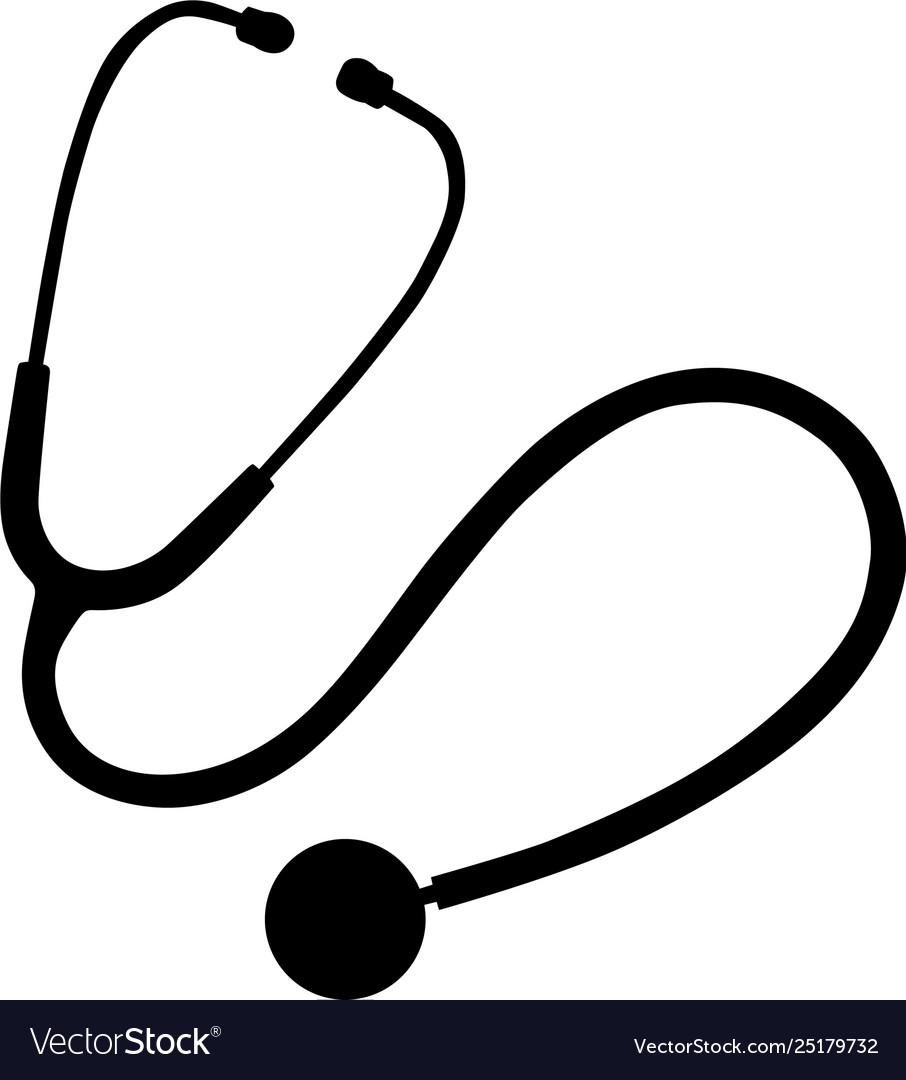 Stethoscope eps Royalty Free Vector Image - VectorStock