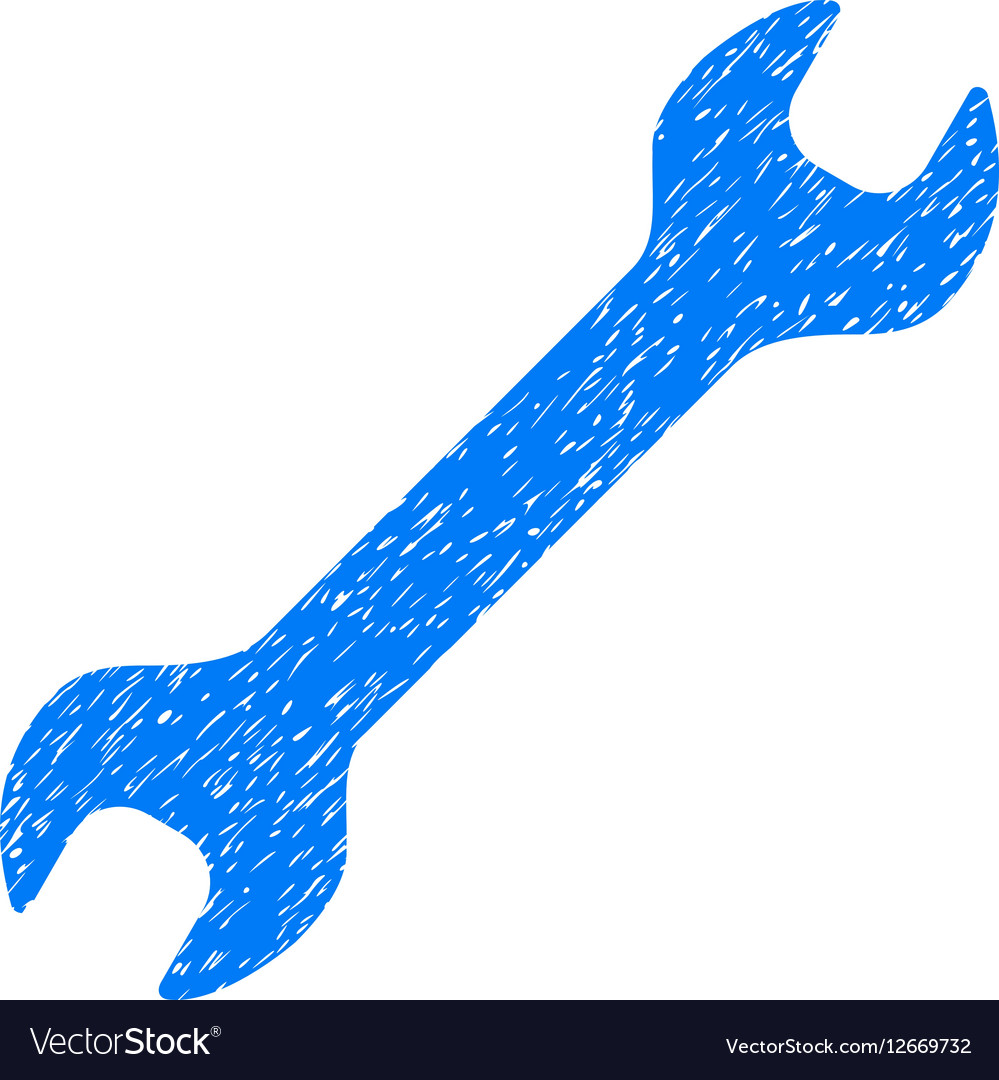 Wrench Grainy Texture Icon Royalty Free Vector Image Wrench Grainy Texture Icon Royalty Free Vector Image