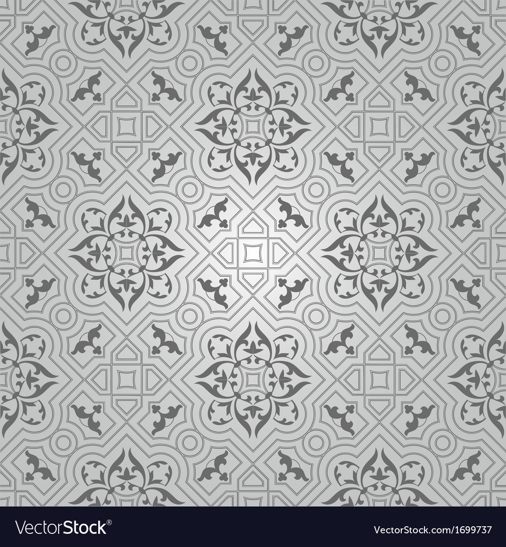 Seamless wallpaper pattern Royalty Free Vector Image