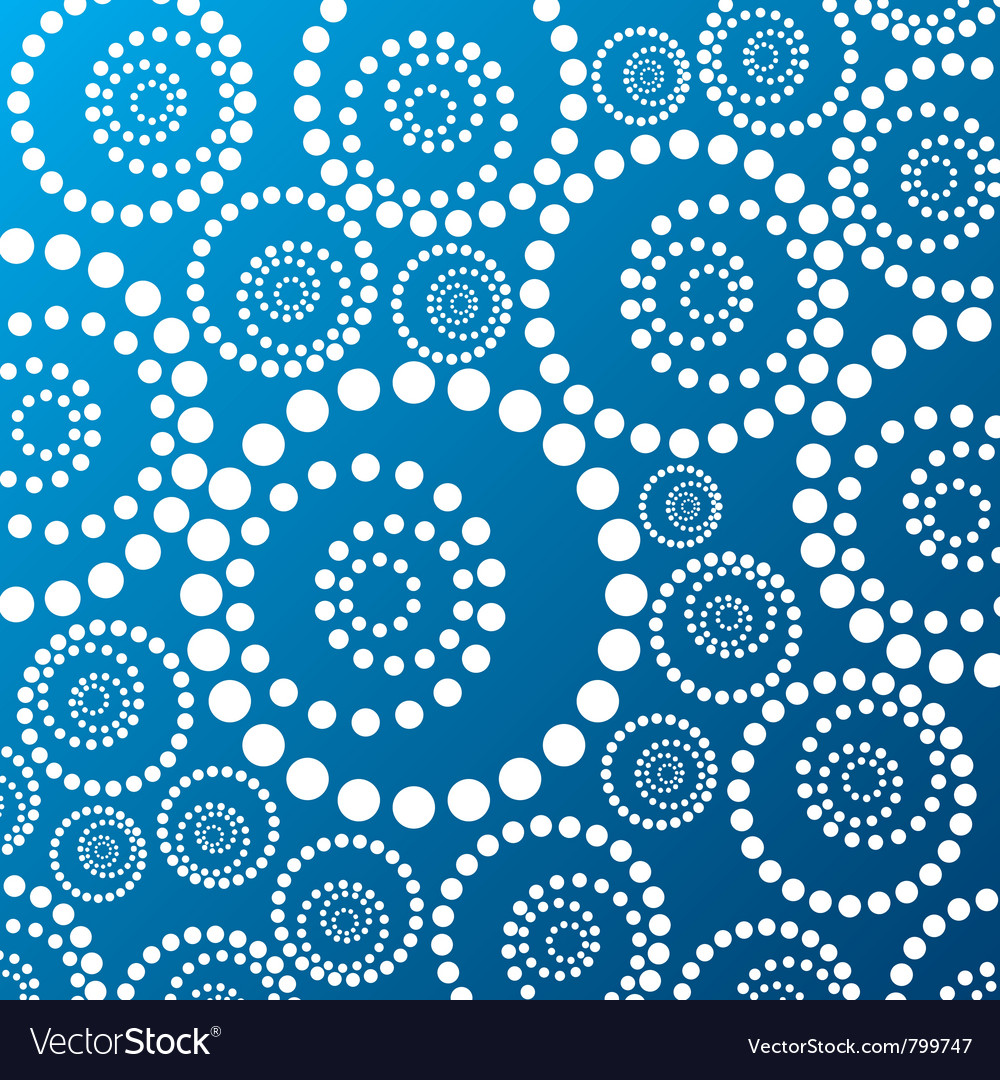 Abstract circles pattern Royalty Free Vector Image