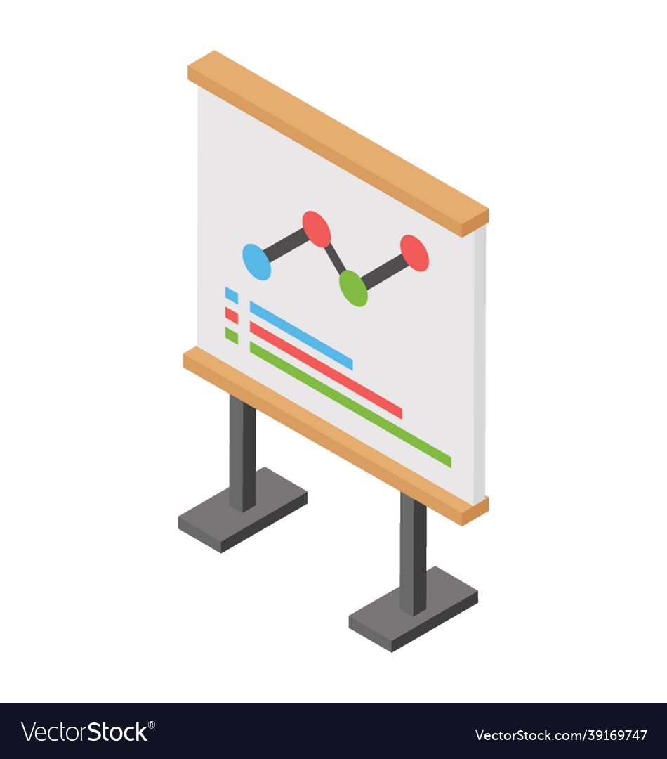 Efficiency report Royalty Free Vector Image - VectorStock