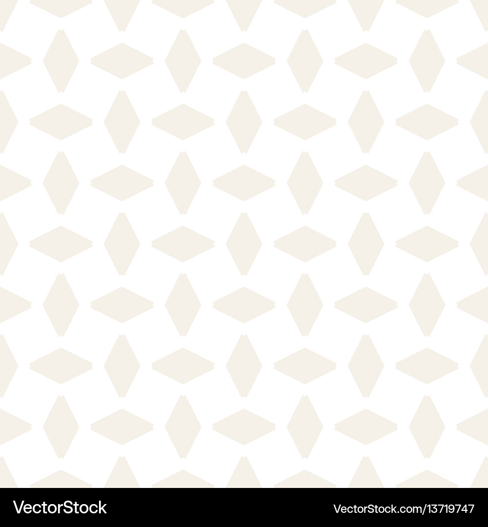 Subtle ornament with striped rhombuses Royalty Free Vector