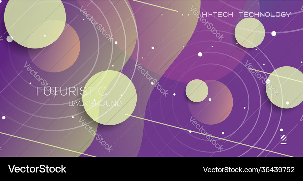 Abstract geometric background gradient minimalist Vector Image