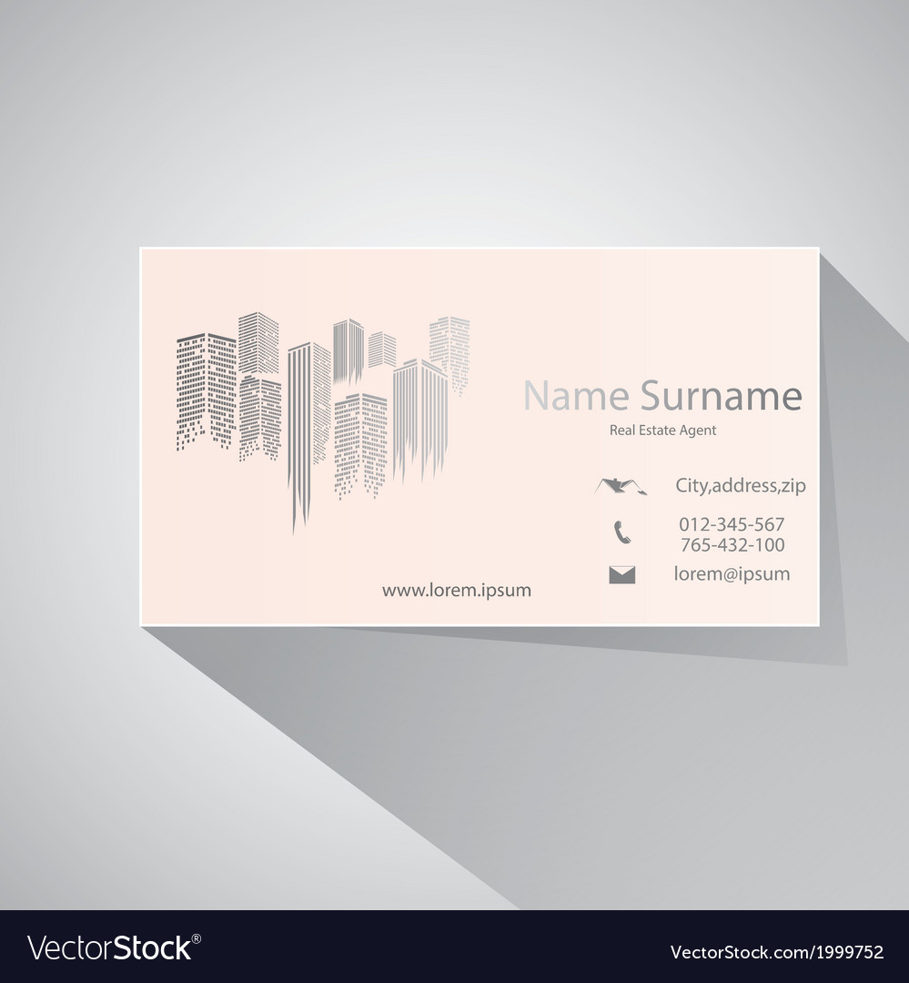 Calling card Royalty Free Vector Image - VectorStock
