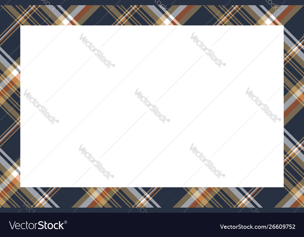 Rectangle borders and frames border pattern Vector Image