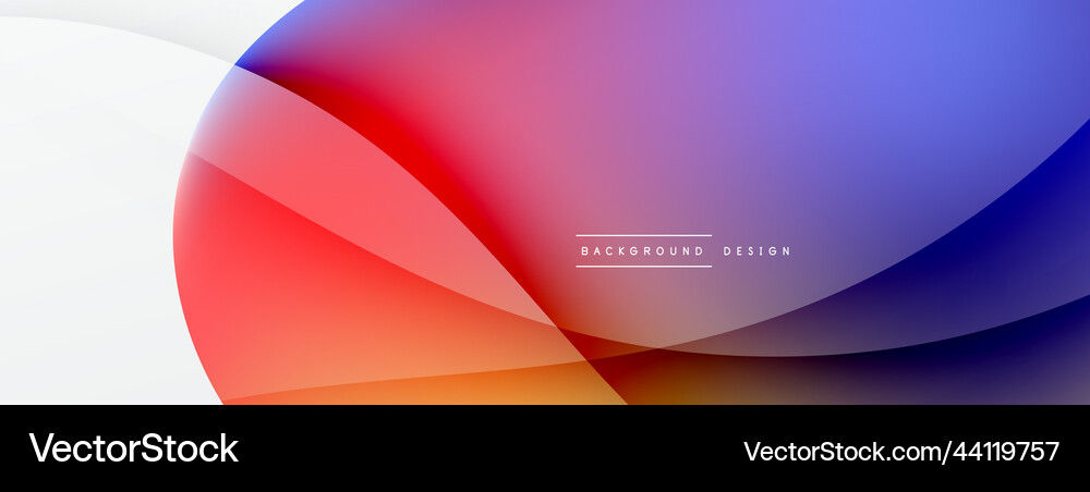 Fluid color abstract background liquid gradients Vector Image