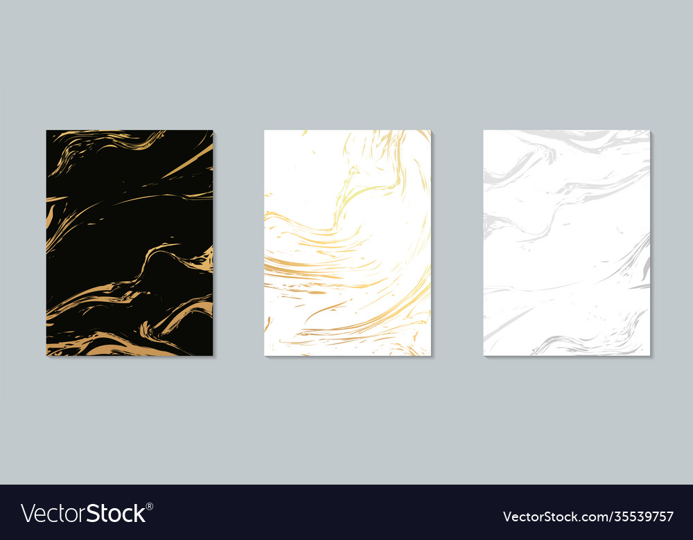 Gold marble pattern background marble Royalty Free Vector