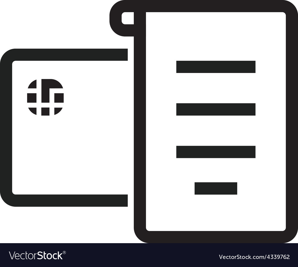 Receipt Royalty Free Vector Image - VectorStock