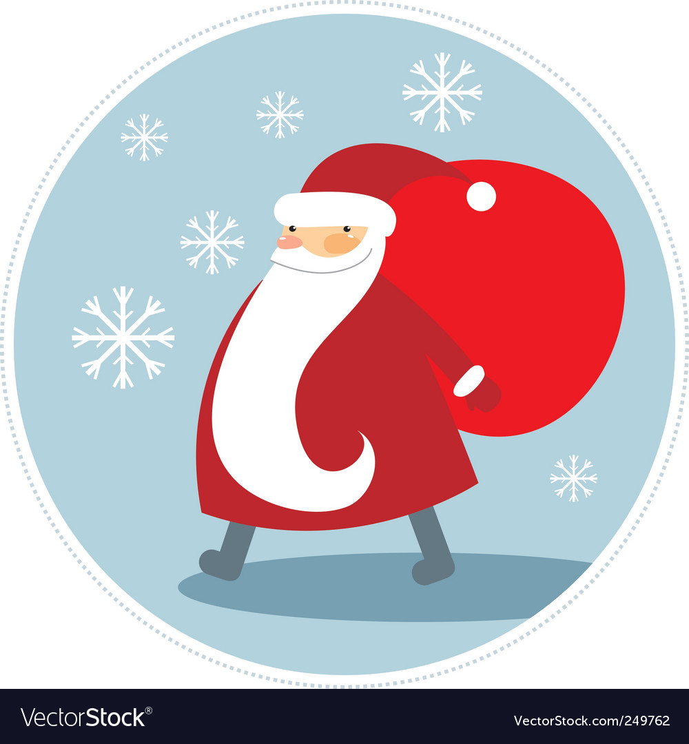 Santa Royalty Free Vector Image - VectorStock