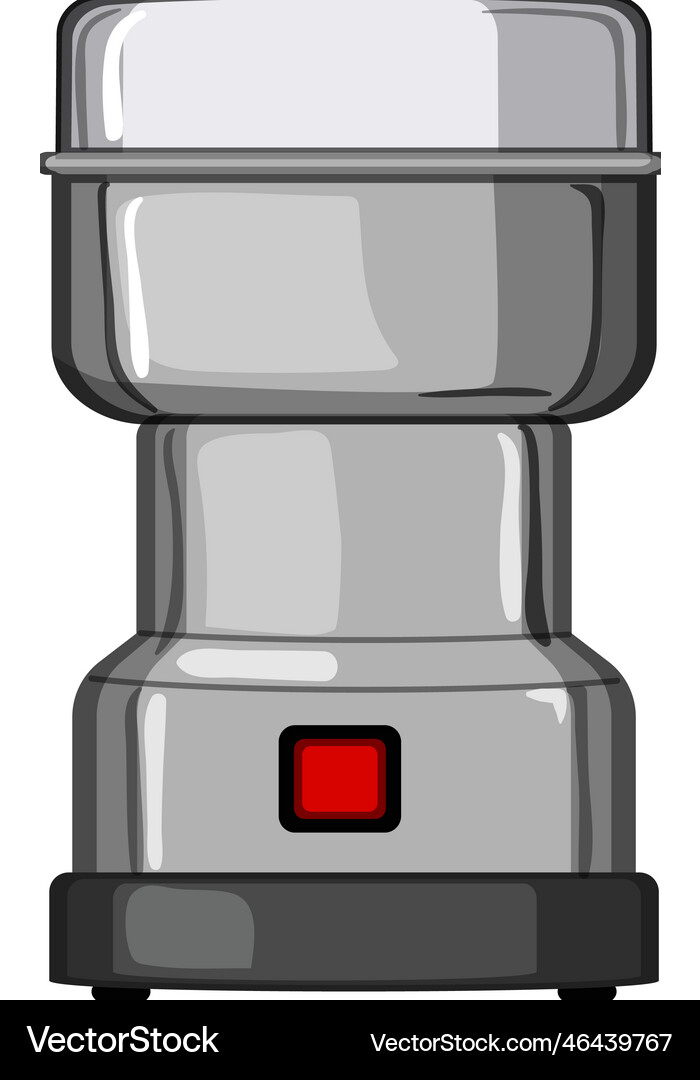 Caffeine coffee grinder electric cartoon Vector Image
