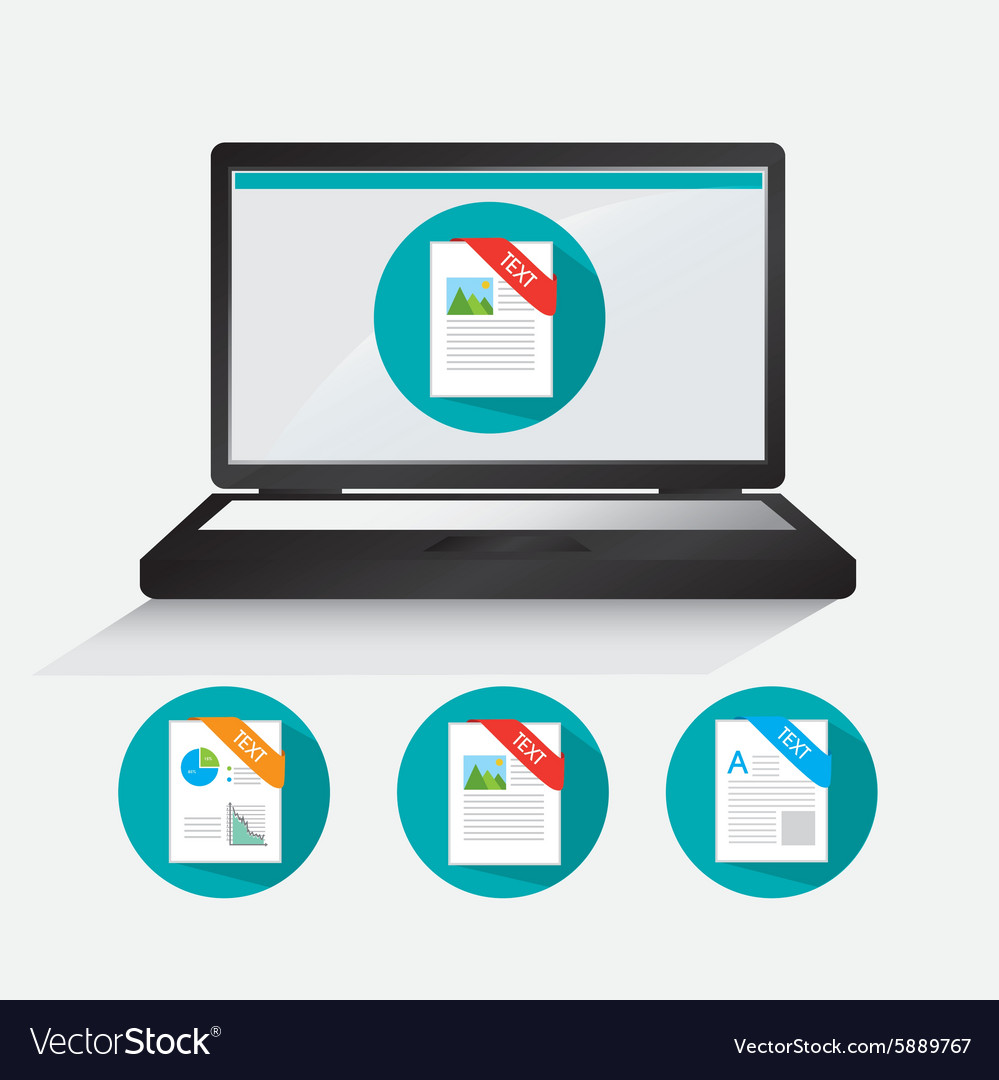 Spreadsheet design Royalty Free Vector Image - VectorStock